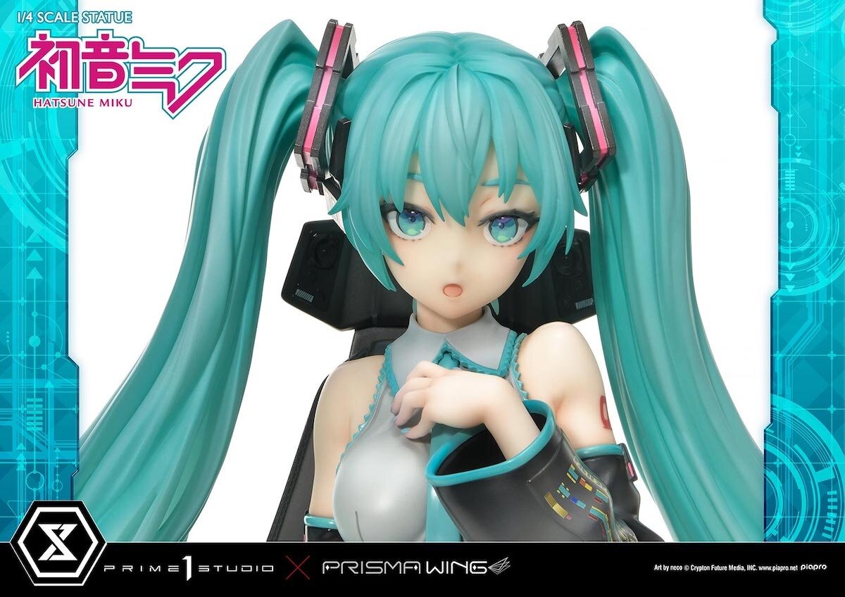 Prisma Wing Hatsune Miku Art by neco 1/4 Scale Statue - Tokyo Otaku ...