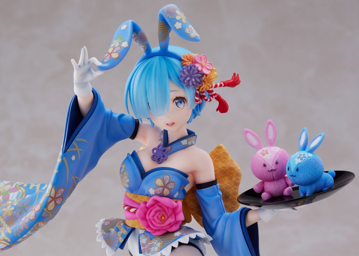 Re:Zero -Starting Life in Another World- Rem Wa-Bunny 1/7 Scale Figure ...
