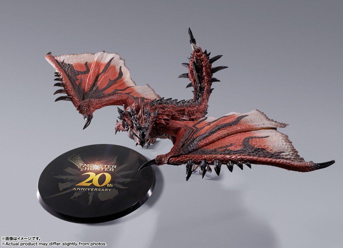 S.H.MonsterArts Monster Hunter Series Rathalos -20th Anniversary ...
