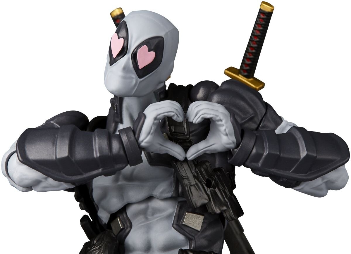 Revoltech Amazing Yamaguchi Deadpool Ver. 2.5 X-Force Color Edition ...