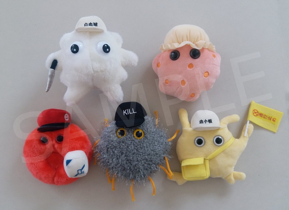 Cells at Work! x GIANTmicrobes Platelet Plush - Tokyo Otaku Mode (TOM)