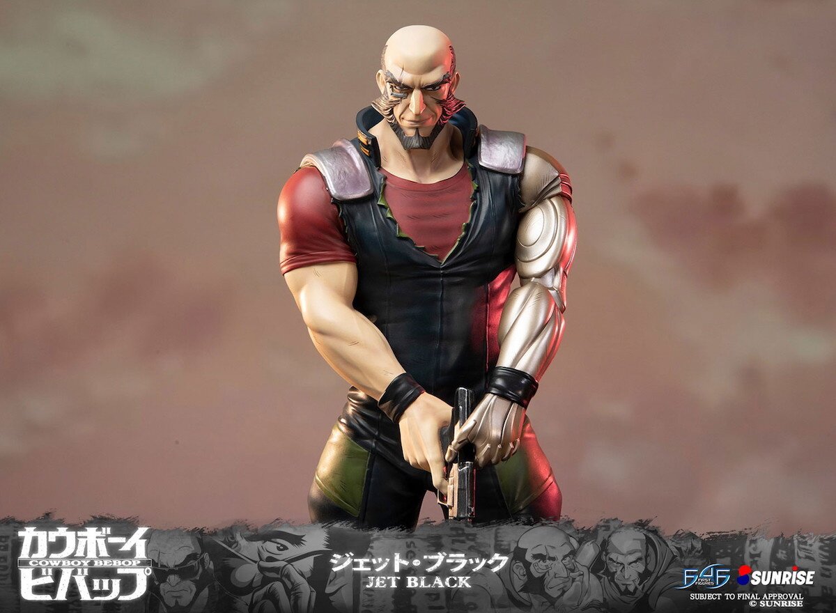 Cowboy Bebop Jet Black: Standard Edition Non-Scale Figure: First 4 ...
