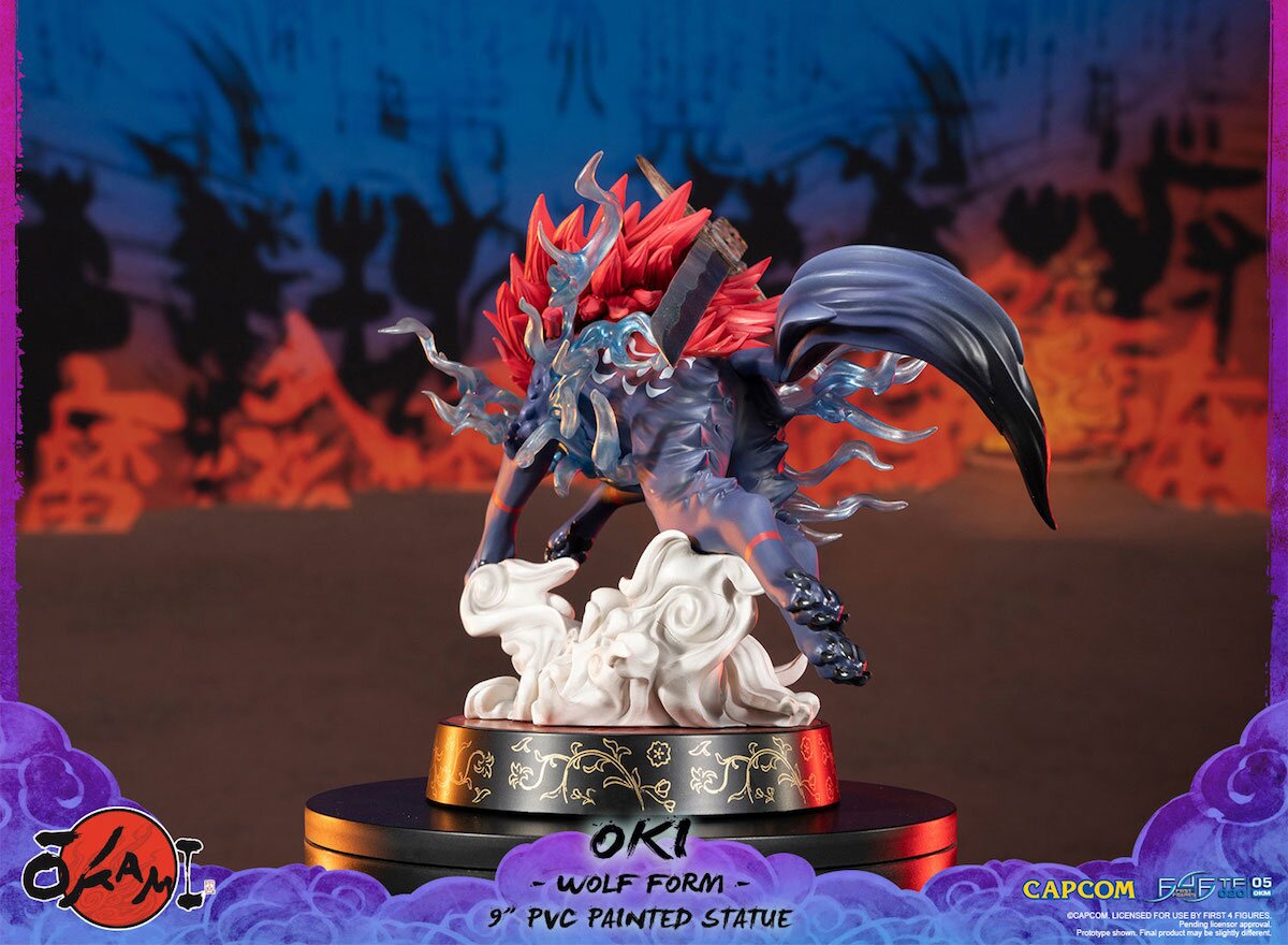 Okami Oki (Wolf Form): Standard Edition Statue - Tokyo Otaku Mode (TOM)