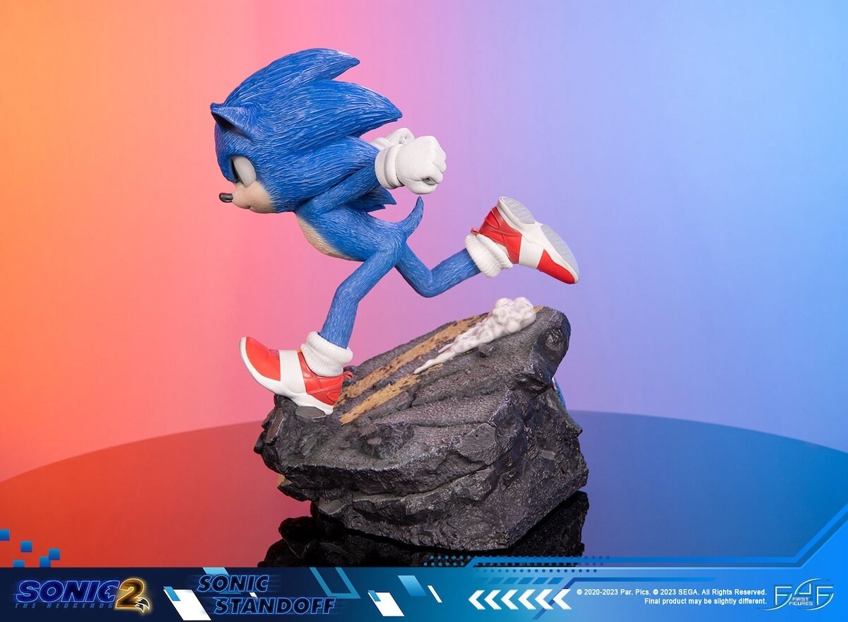 Sonic the Hedgehog 2 Sonic Standoff Statue: First 4 Figures - Tokyo ...