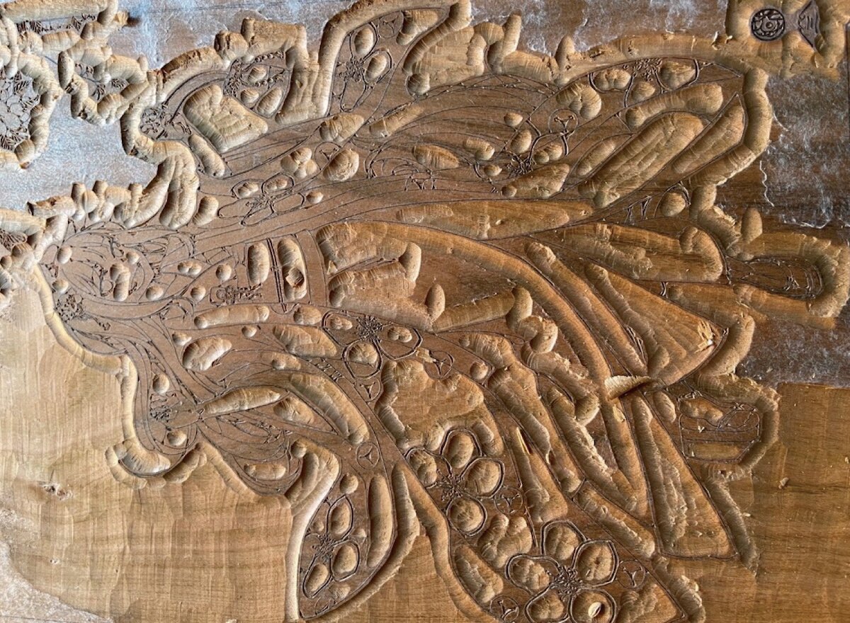 Spice and Wolf Wolf Beauty with Cherry Blossoms Holo Ukiyo-e Woodblock ...