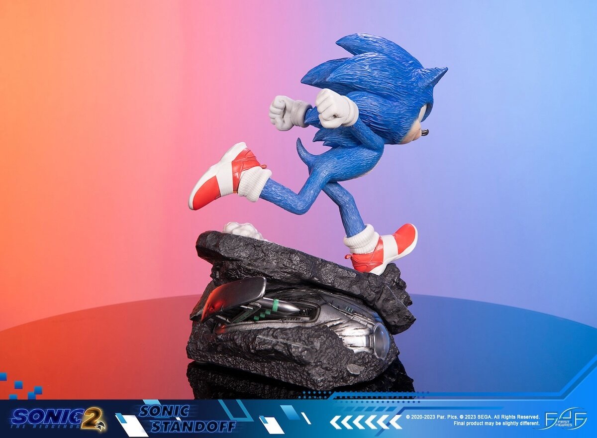 Sonic the Hedgehog 2 Sonic Standoff Statue: First 4 Figures - Tokyo ...
