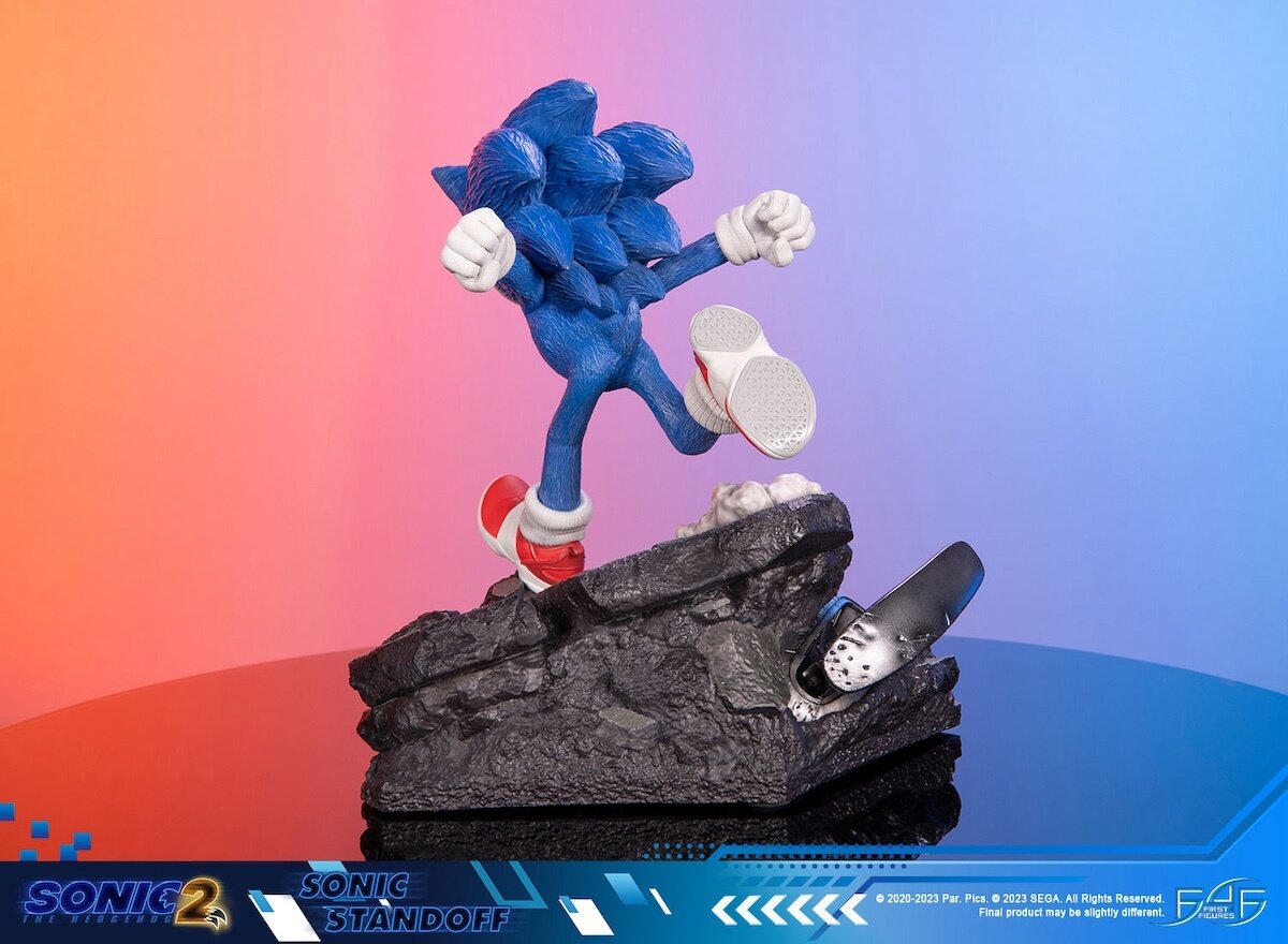 Sonic the Hedgehog 2 Sonic Standoff Statue: First 4 Figures - Tokyo ...