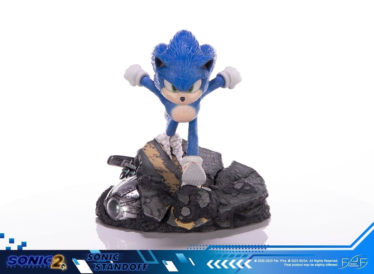 Sonic the Hedgehog 2 Sonic Standoff Statue: First 4 Figures - Tokyo ...