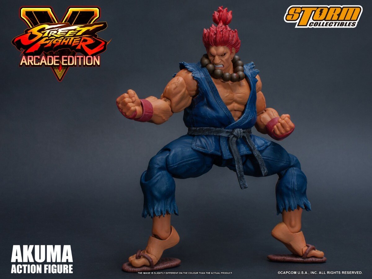 Storm Collectibles [Street Fighter 5] Akuma (Nostalgia Costume) Action ...