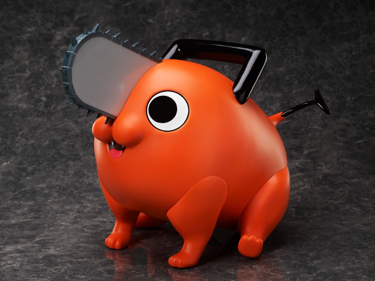 Chainsaw Man Pochita 1/1 Scale Posing Soft Vinyl Figure - Tokyo Otaku ...