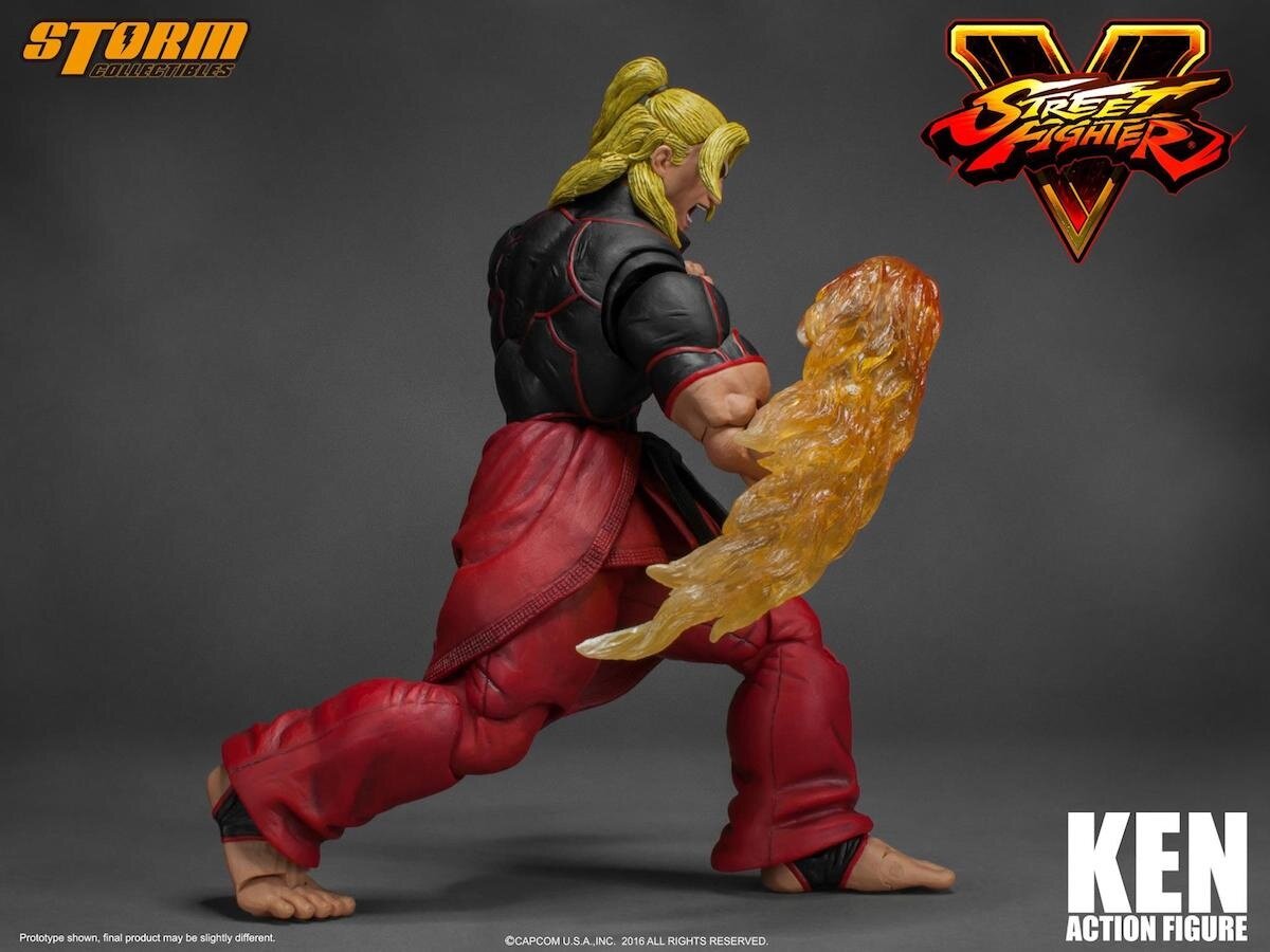 Street Fighter V Ken Figure: Storm Collectibles - Tokyo Otaku Mode (TOM)