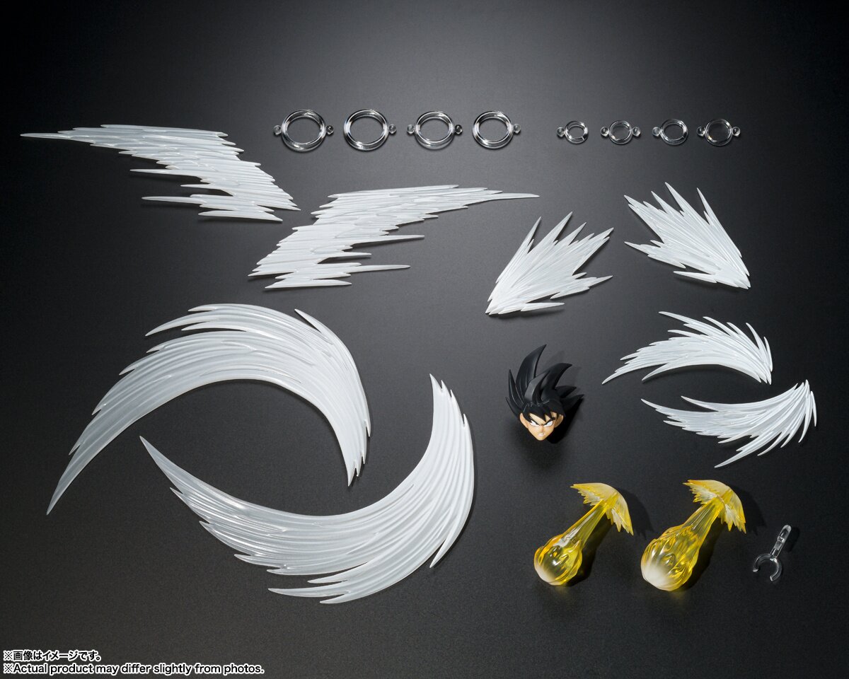 S.H.Figuarts Dragon Ball Z Son Goku's Effect Parts Set: Bandai - Tokyo ...