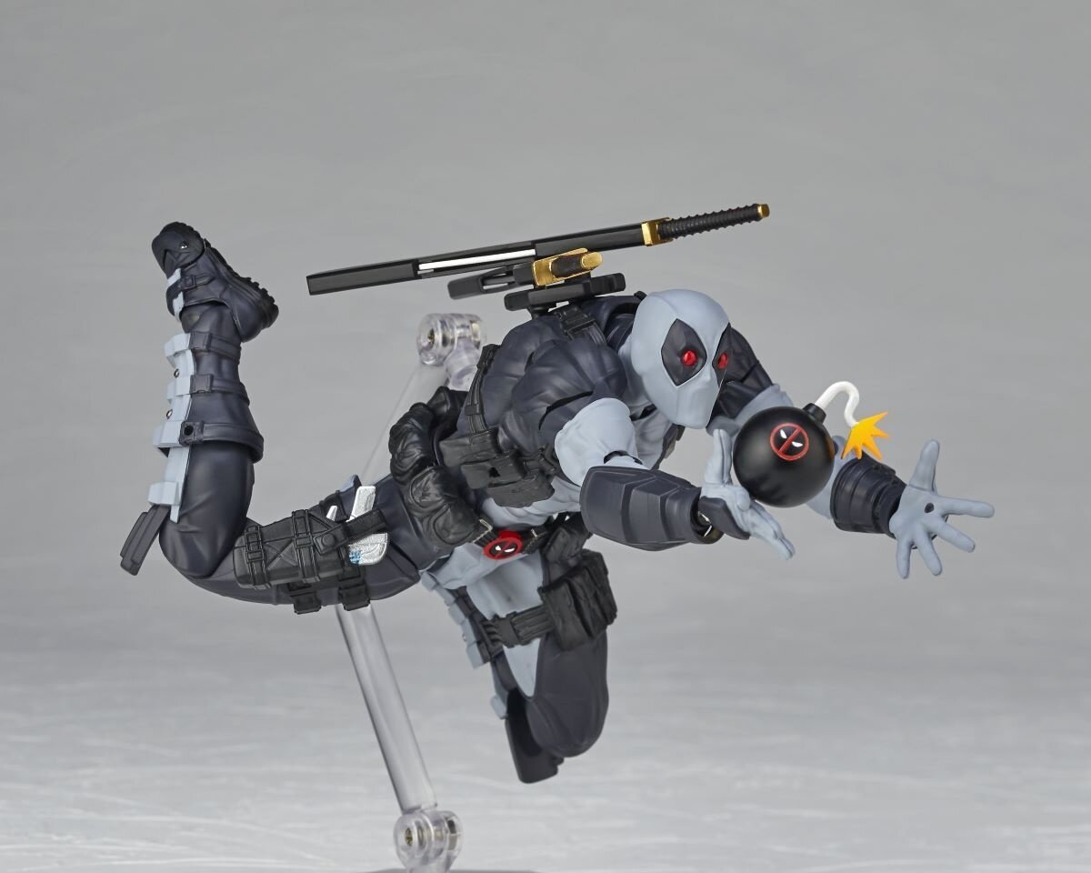 Revoltech Amazing Yamaguchi Deadpool Ver. 2.5 X-Force Color Edition ...