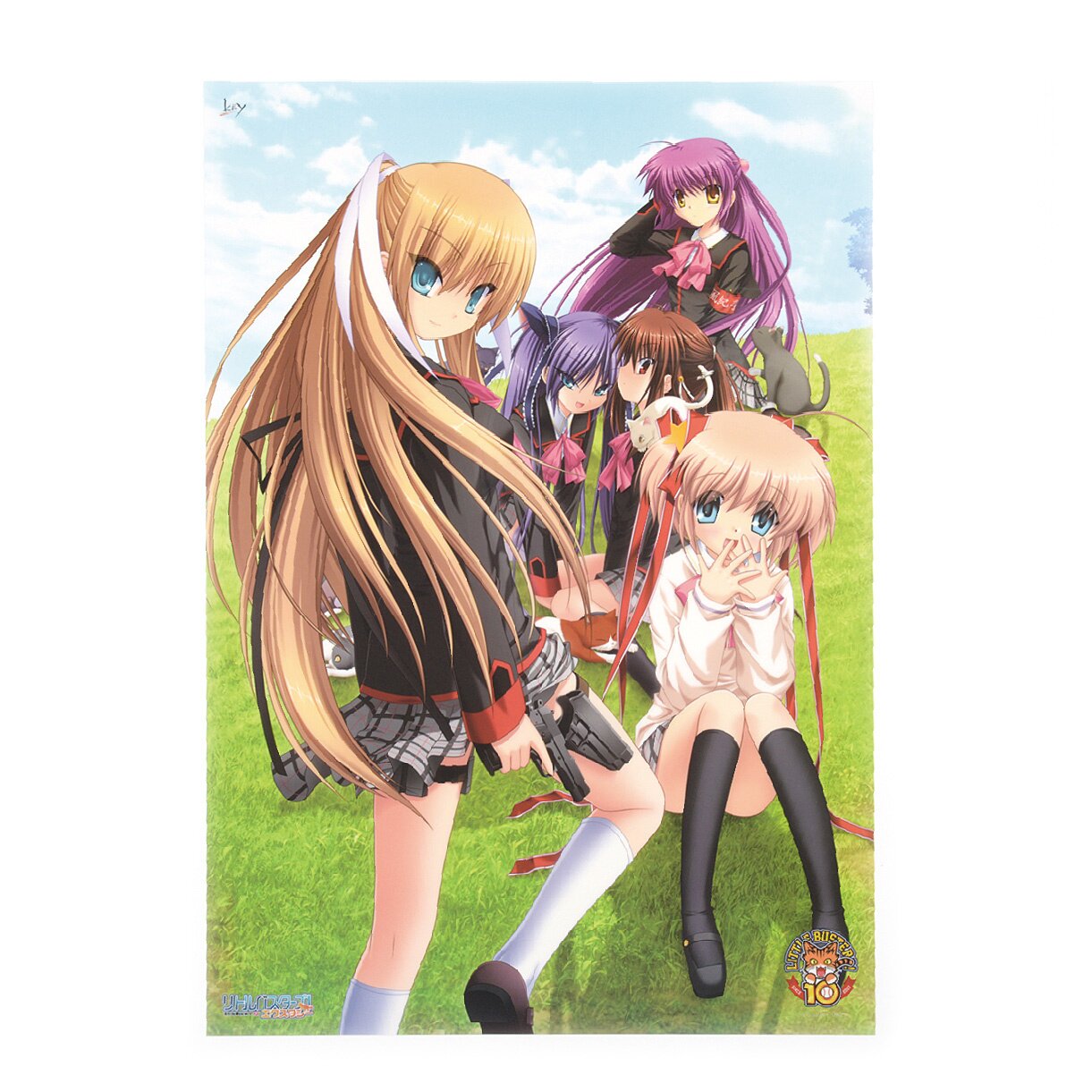 Little Busters! 10th Anniversary Clear Poster Set: VisualArt's/Key ...