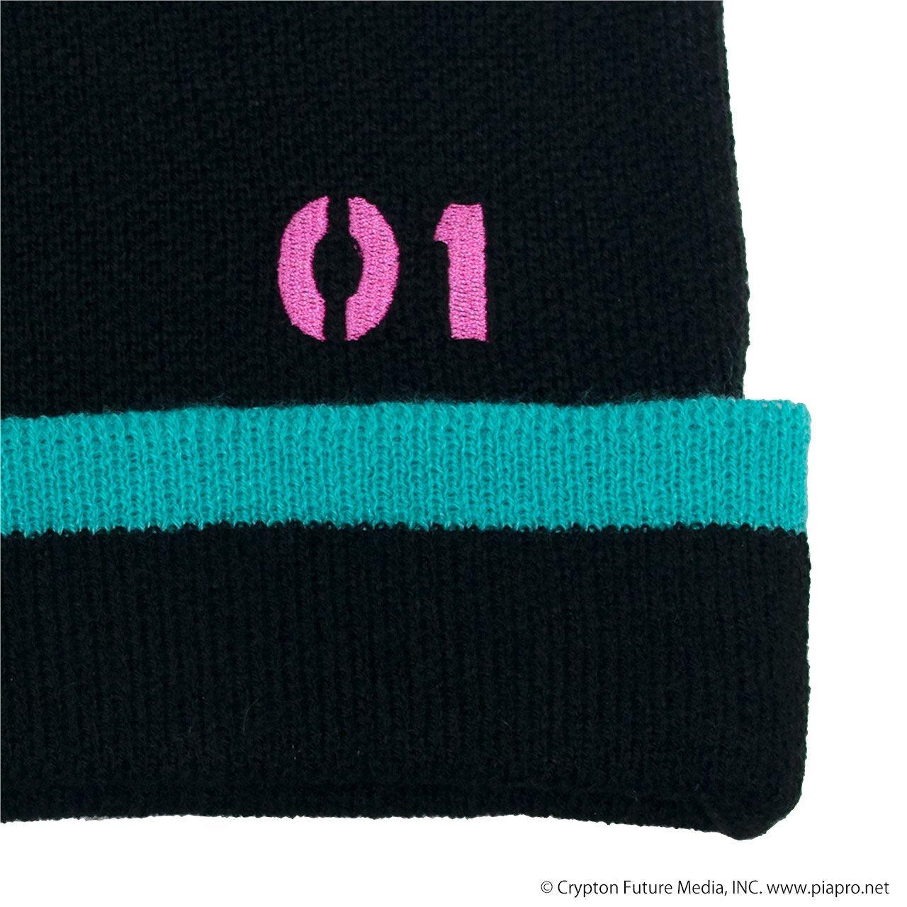 LISTEN FLAVOR Hatsune Miku Knit Cap Black - Tokyo Otaku Mode (TOM)