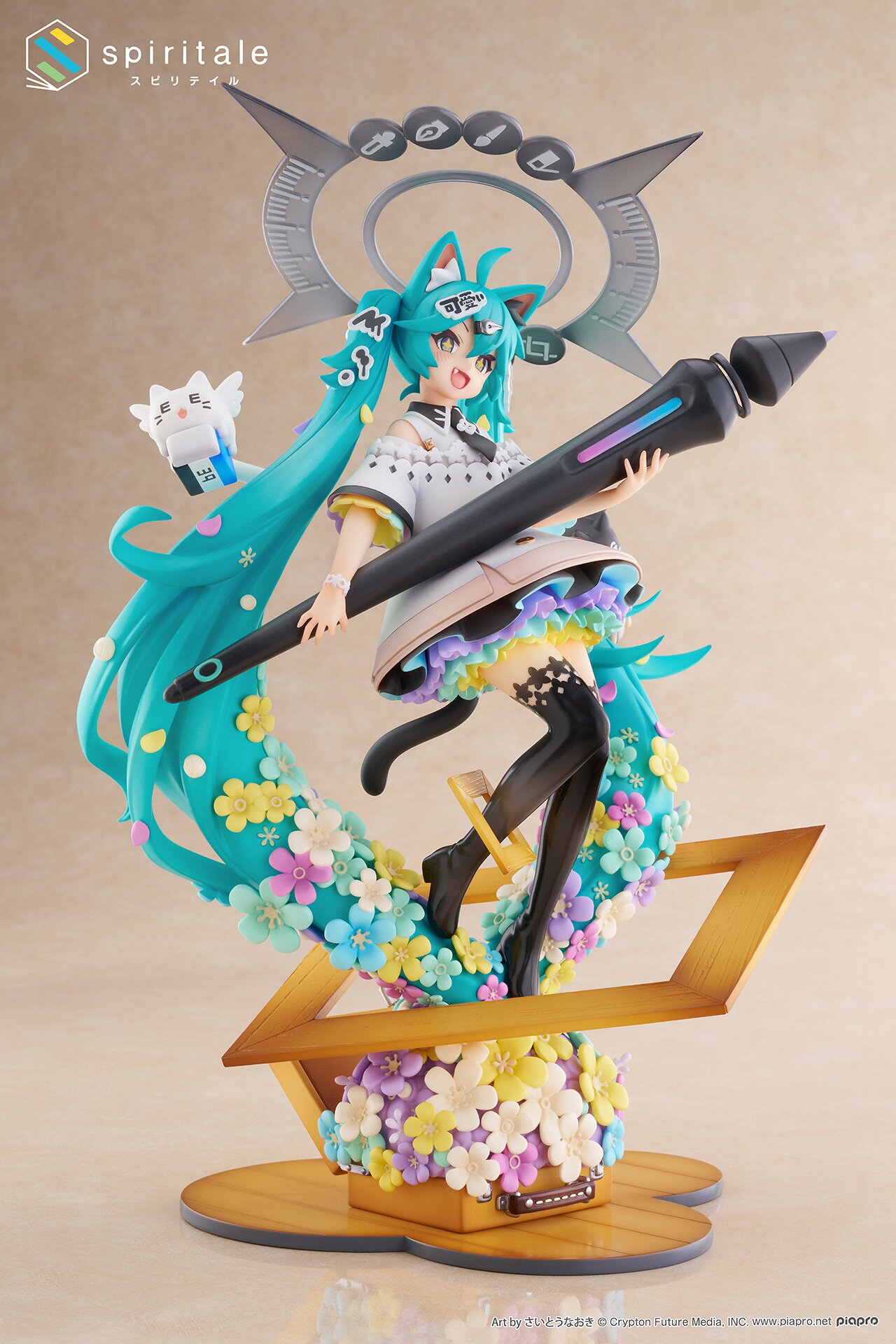 Hatsune Miku × Naoki Saito “My Figure Making!” ~The Painter Ver.~ 1/7 ...