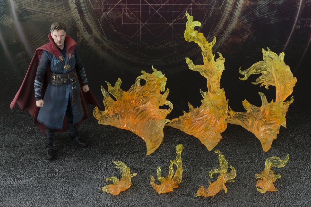 S.H.Figuarts Doctor Strange & Burning Flame Set: Bandai - Tokyo Otaku ...