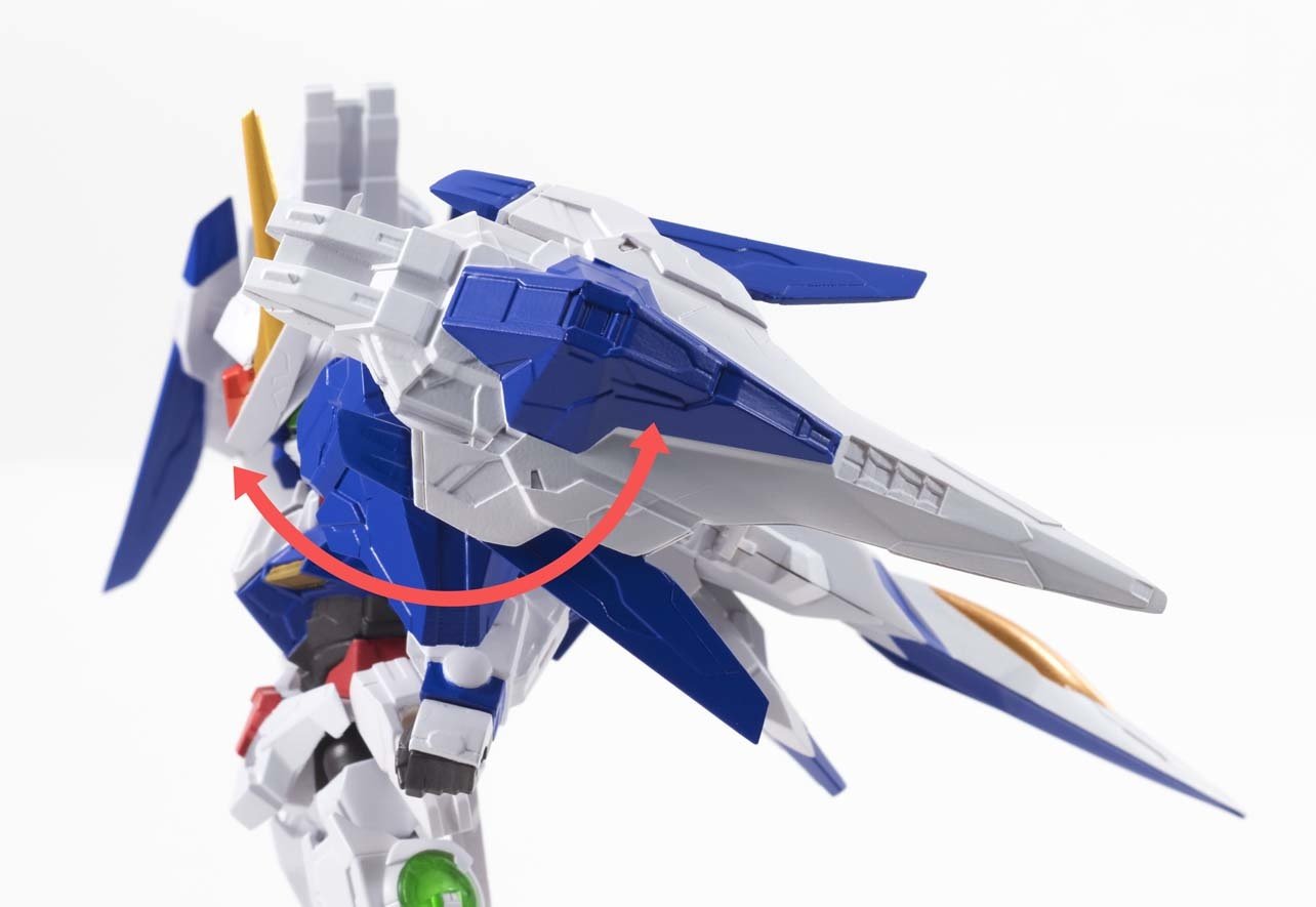 NXEdge Style [00 Gundam] & Raiser Gundam Figure: Bandai - Tokyo Otaku ...