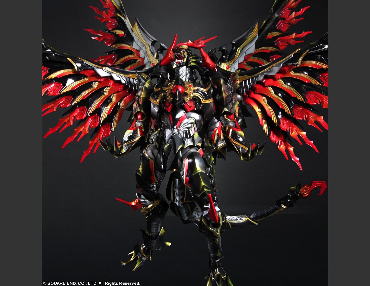 Final Fantasy Variant Play Arts Kai Bahamut Action Figure: SQUARE ENIX ...