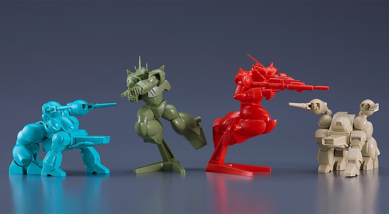 PLAMAX MF-83 Minimum Factory Round Vernian Vifam Neofam & Dizzo: Another Color Ver. - Tokyo ...