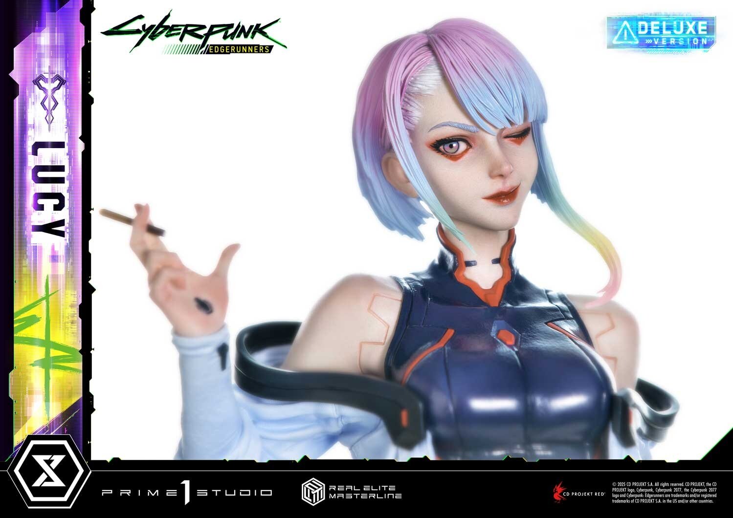 Real Elite Masterline Cyberpunk: Edgerunners Lucy 1/4 Scale Figure DX ...