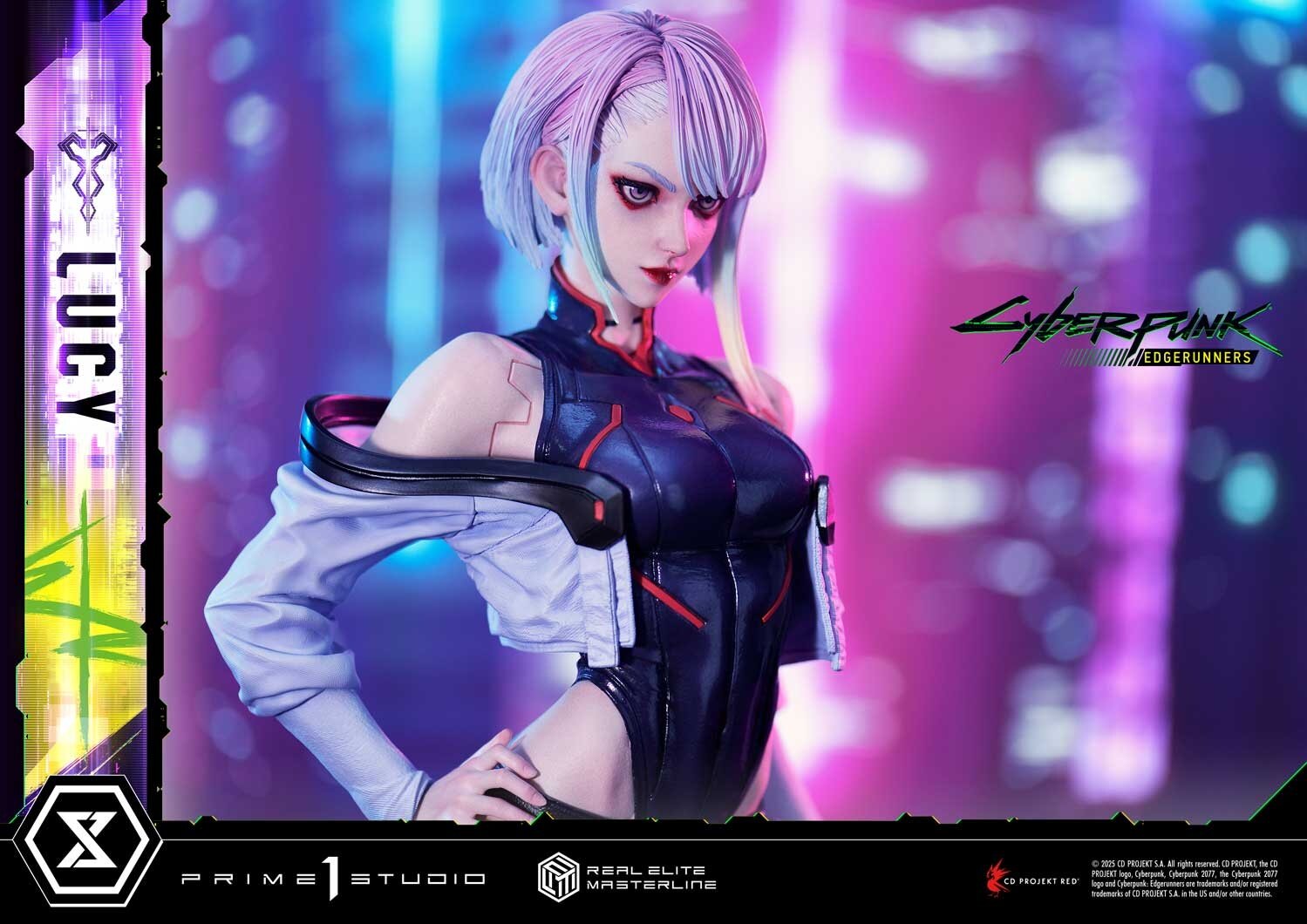 Real Elite Masterline Cyberpunk: Edgerunners Lucy 1/4 Scale Figure ...