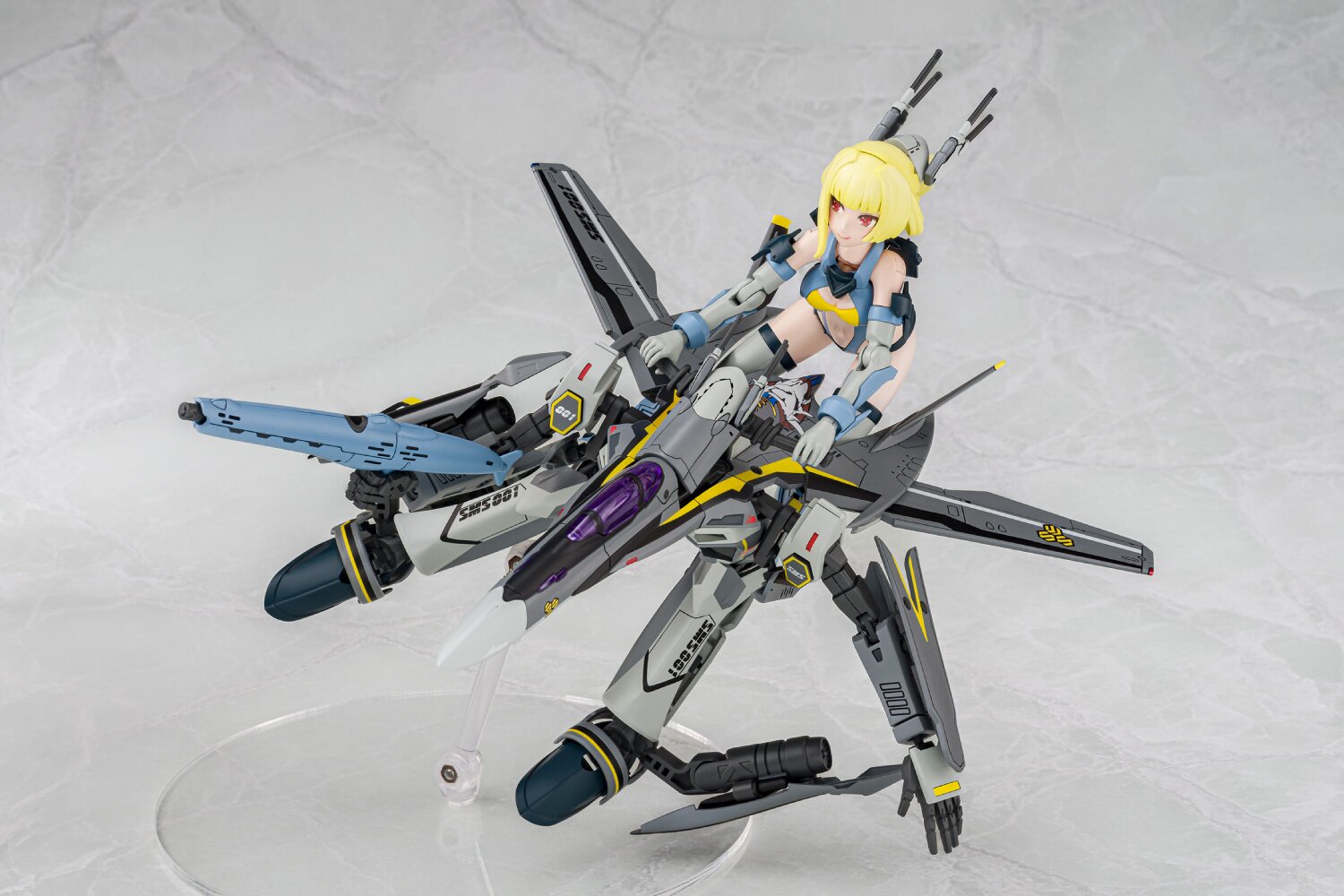 Variable Fighter Girls Macross Frontier VF-25S Super Messiah: Aoshima ...
