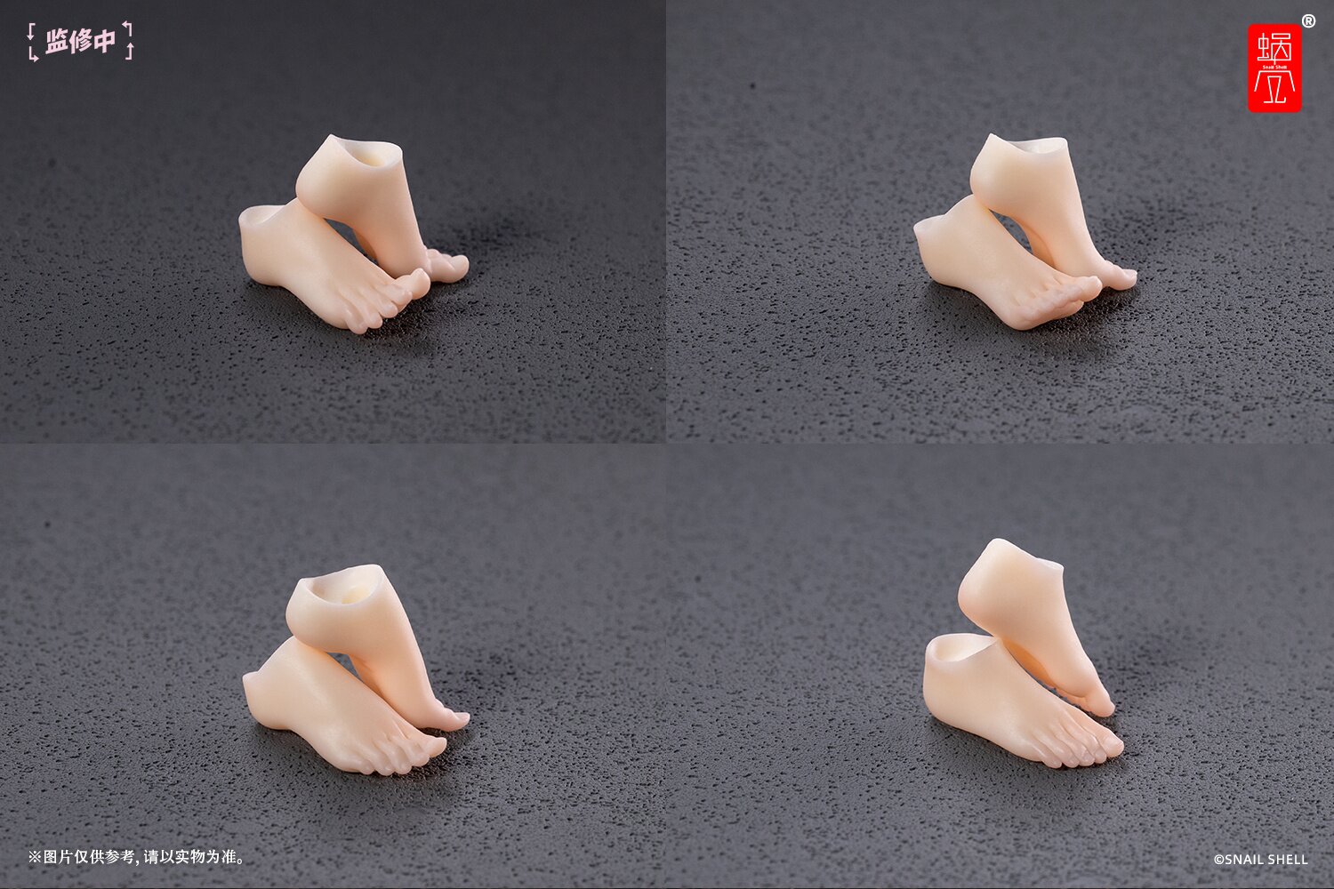 Optional Foot Parts Set for Bunny Girl Aileen 1/12 Scale Action Figure ...