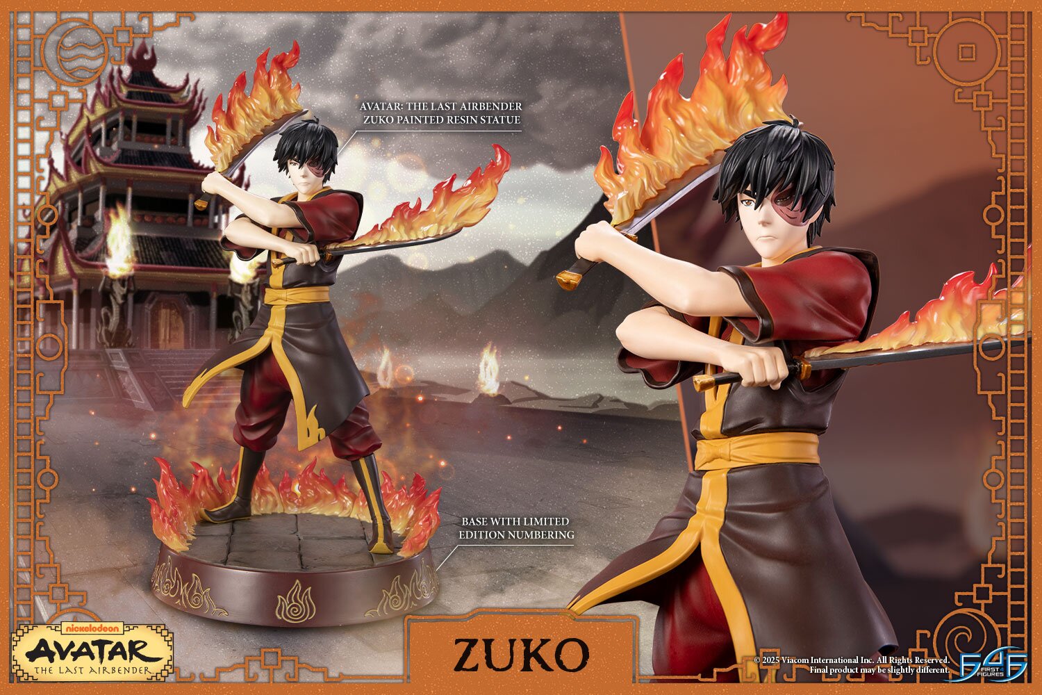 Avatar: The Last Airbender Zuko Statue: First 4 Figures 9% OFF - Tokyo ...