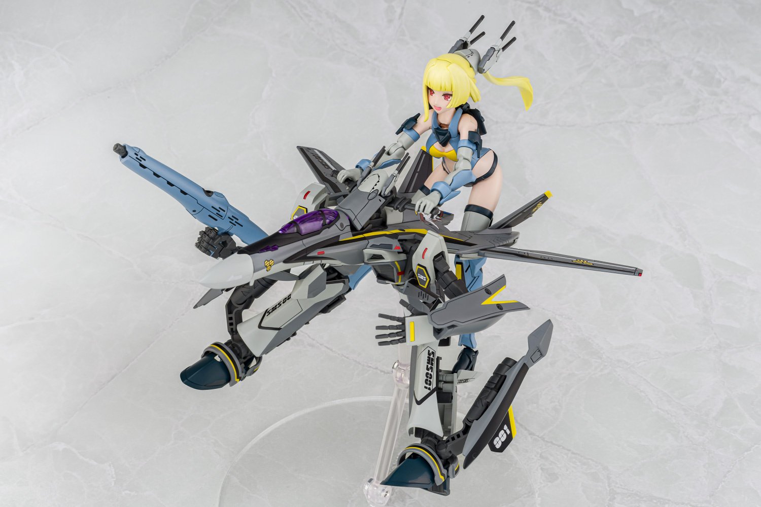 Variable Fighter Girls Macross Frontier VF-25S Super Messiah: Aoshima ...