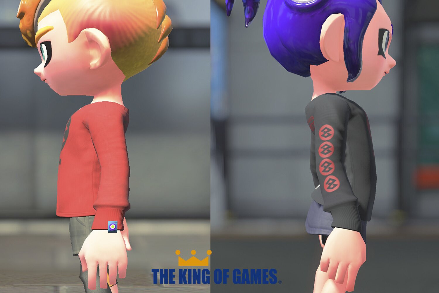 The King of Games Splatoon 2 Red Cuttlegear Long Sleeve T-Shirt - Tokyo ...