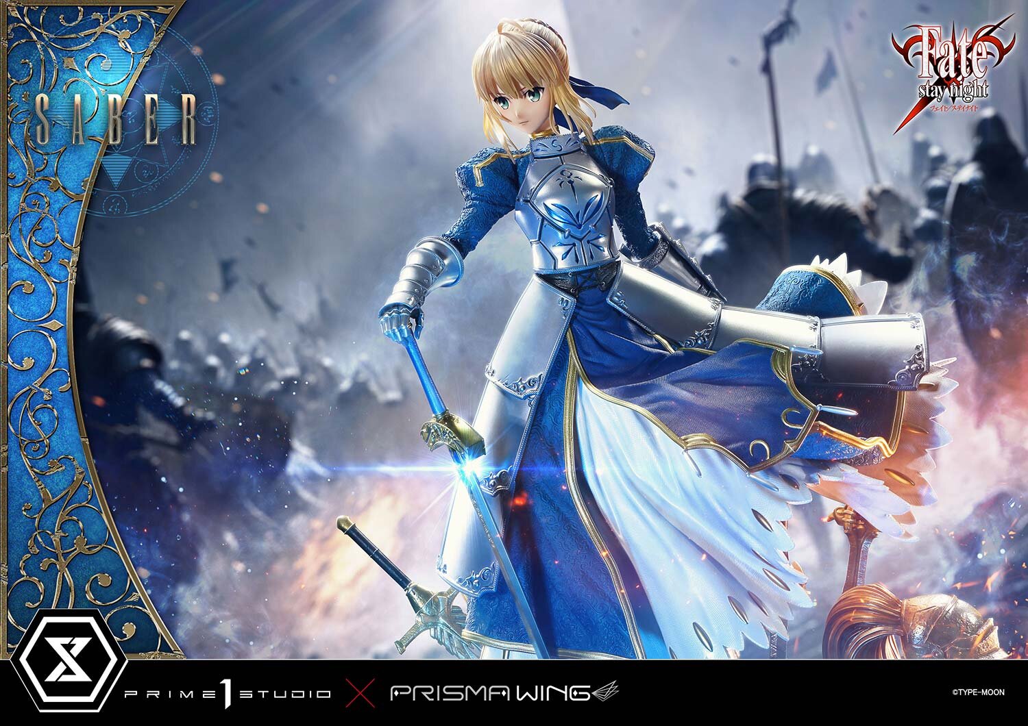 Ultimate Premium Masterline Fate/stay night Saber 1/4 Scale Figure ...