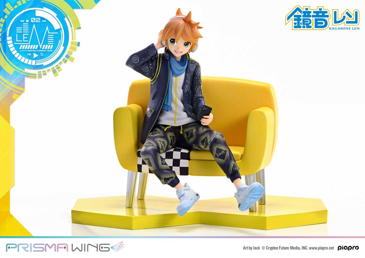Prisma Wing Piapro Characters Kagamine Len Art by lack Bonus Edition 1/ ...