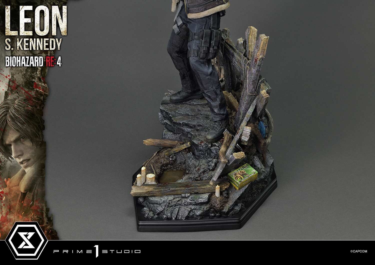 Ultimate Premium Masterline Resident Evil 4 Leon S. Kennedy 1/4 Scale ...