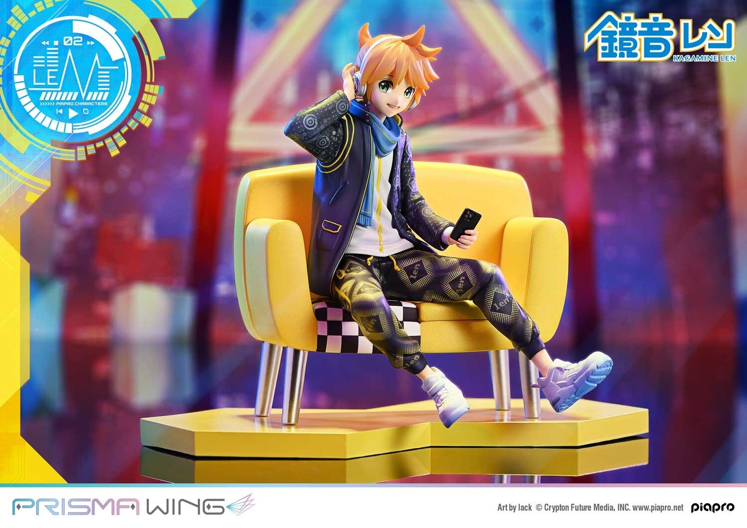Prisma Wing Piapro Characters Kagamine Len Art by lack Bonus Edition 1/ ...
