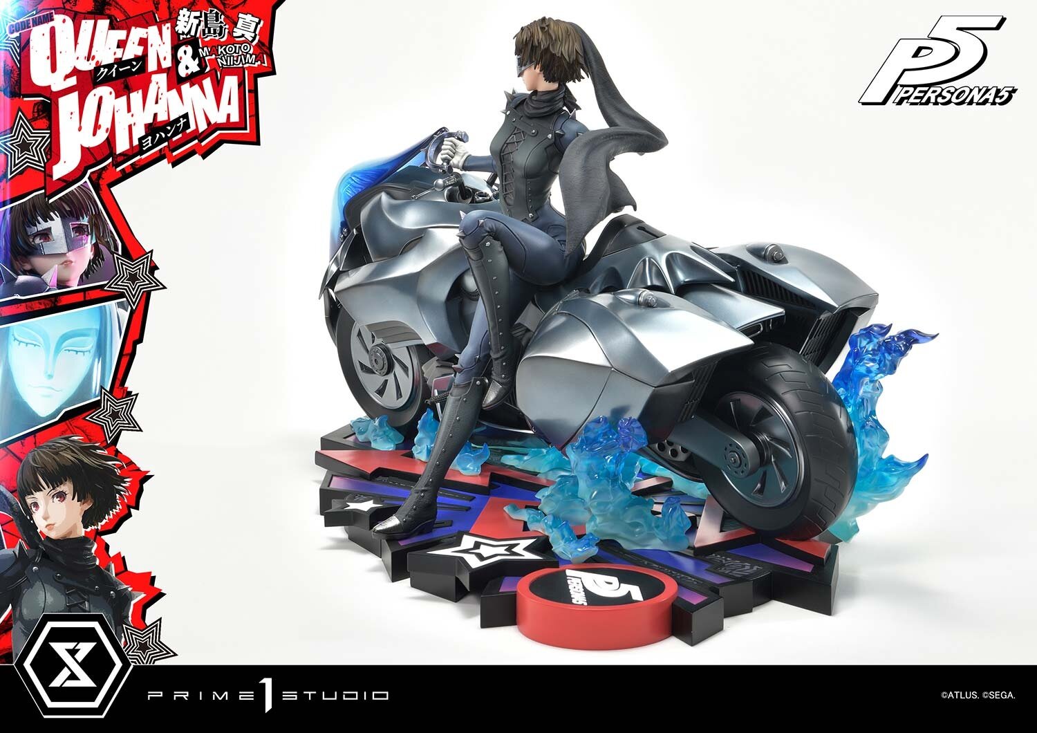 Premium Masterline Persona 5 Makoto Niijima "Queen" & Johanna 1/4 Scale ...