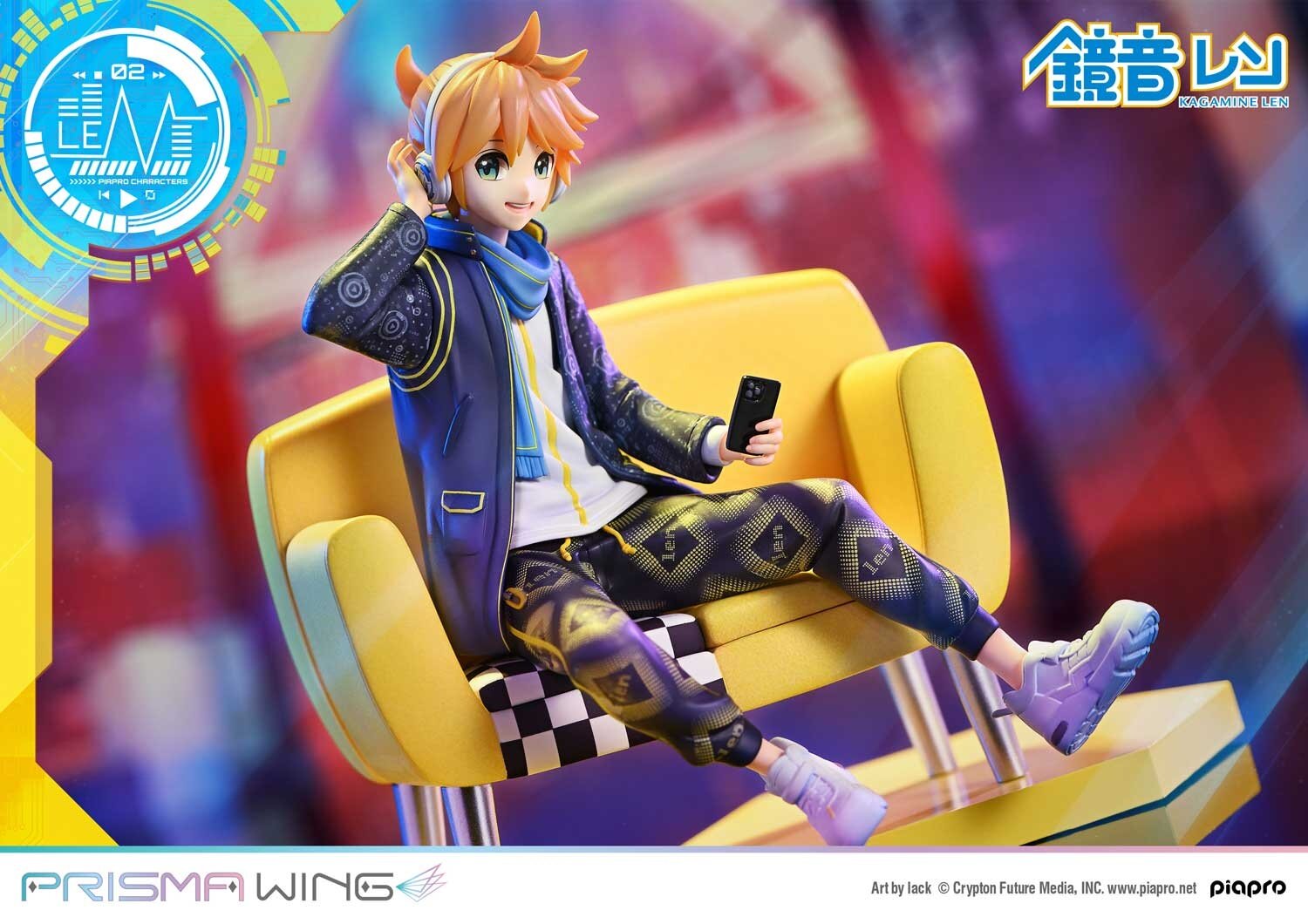 Prisma Wing Piapro Characters Kagamine Len Art by lack Bonus Edition 1/ ...