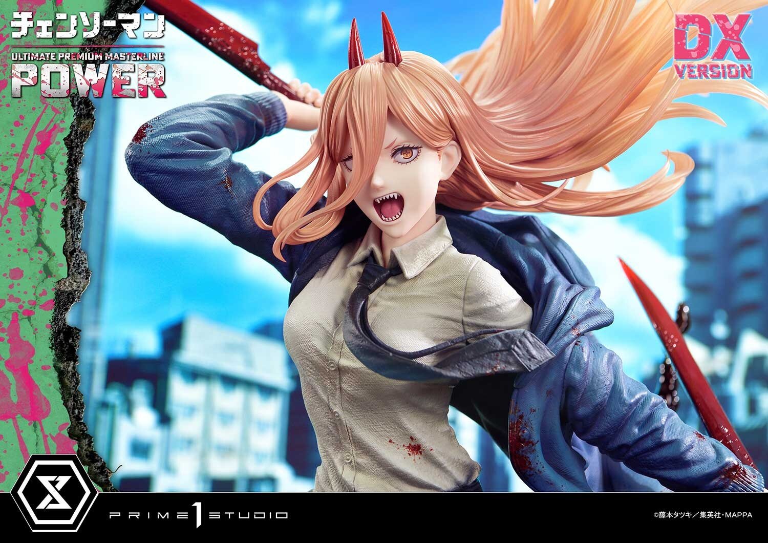 Ultimate Premium Masterline Chainsaw Man Power DX Ver. 1/4 Scale Figure - Tokyo Otaku Mode (TOM)