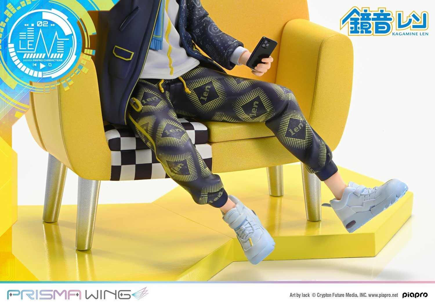 Prisma Wing Piapro Characters Kagamine Len Art by lack Bonus Edition 1/ ...