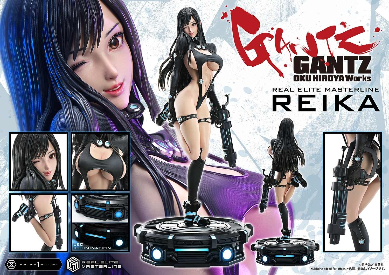 Real Elite Masterline Gantz Reika 1/4 Scale Figure - Tokyo Otaku Mode (TOM)