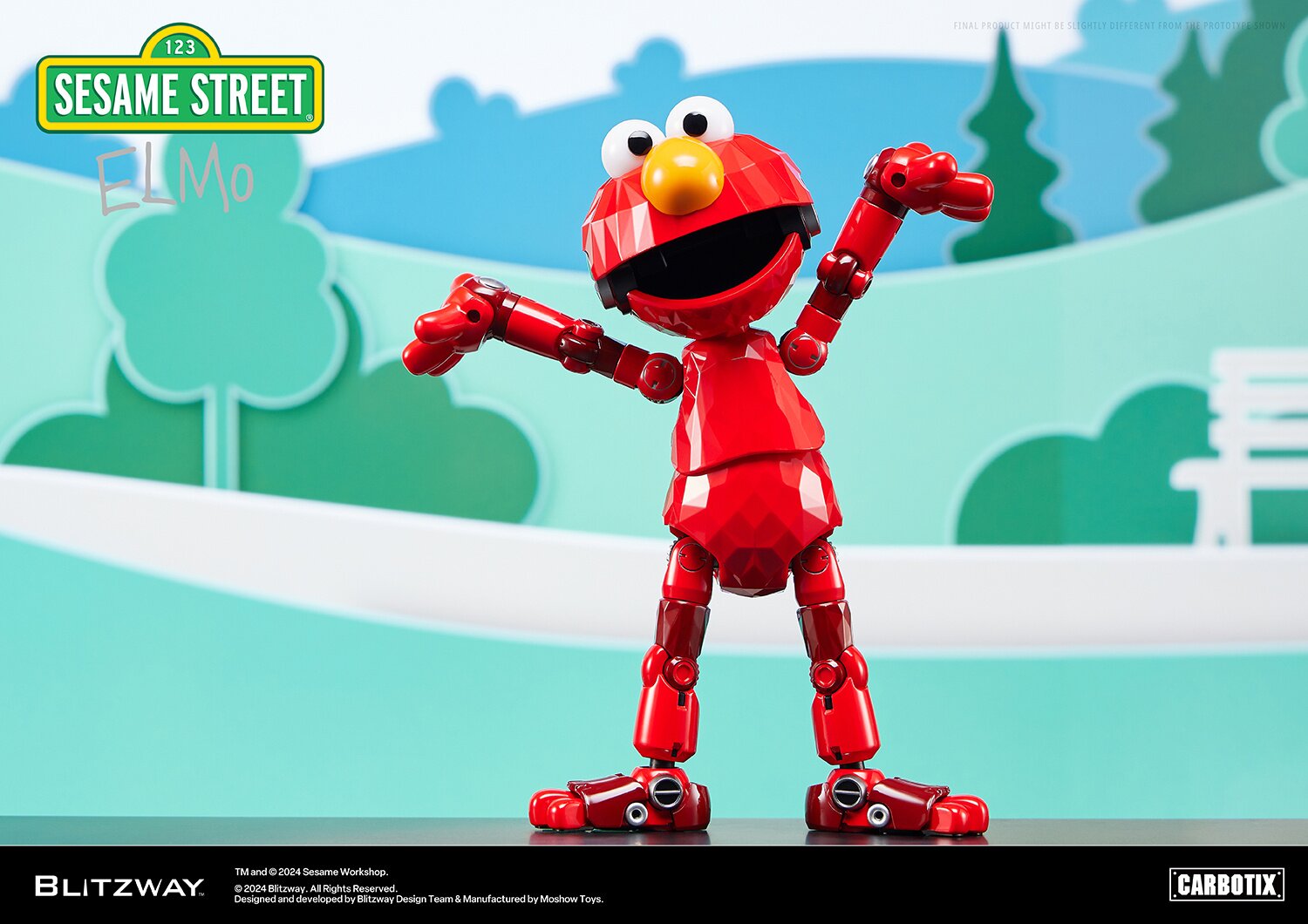 Carbotix Sesame Street Elmo: Blitzway 39% OFF - Tokyo Otaku Mode (TOM)
