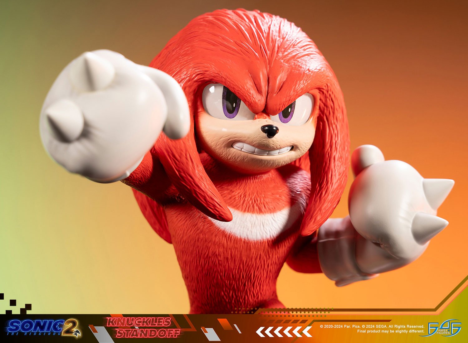 Sonic the Hedgehog 2 Knuckles Standoff Statue: First 4 Figures - Tokyo ...