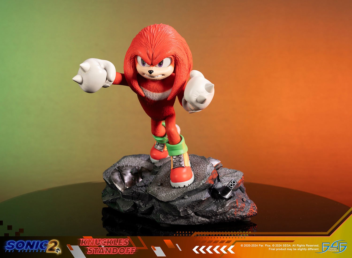 Sonic the Hedgehog 2 Knuckles Standoff Statue: First 4 Figures - Tokyo ...