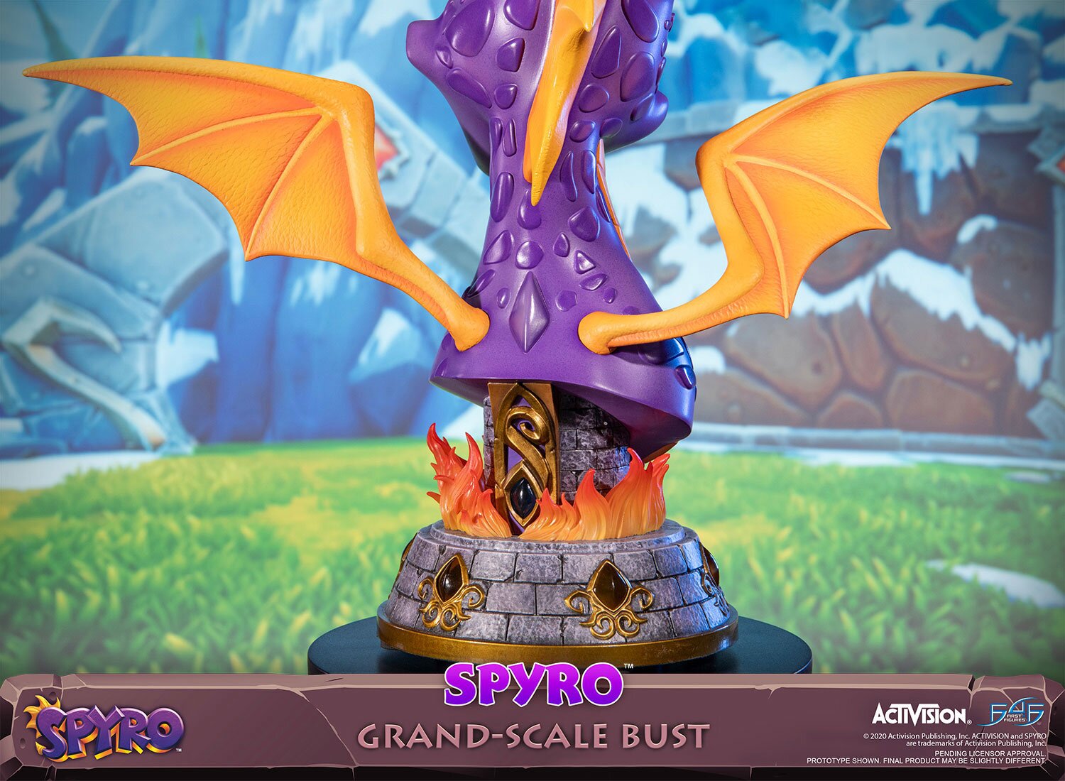 Spyro the Dragon Spyro Grand-Scale Bust: Standard Edition: First 4 ...