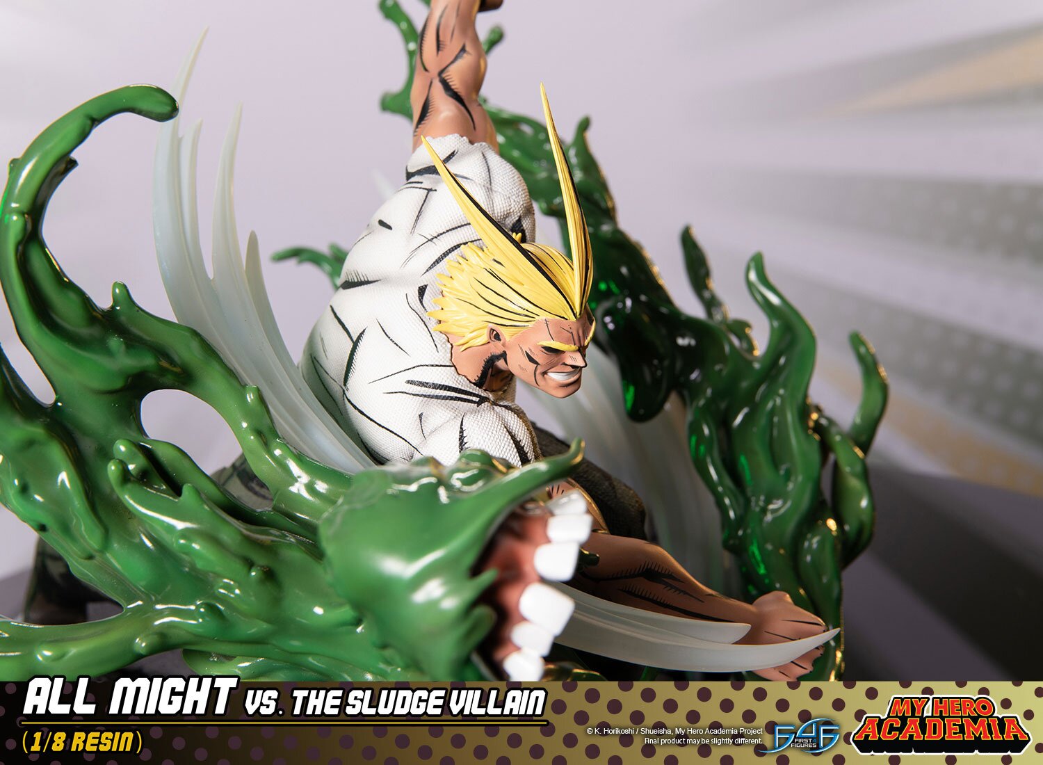 My Hero Academia All Might Vs. The Sludge Villain Statue - Tokyo Otaku ...