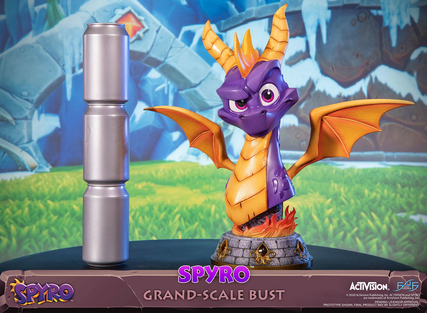 Spyro the Dragon Spyro Grand-Scale Bust: Standard Edition: First 4 ...