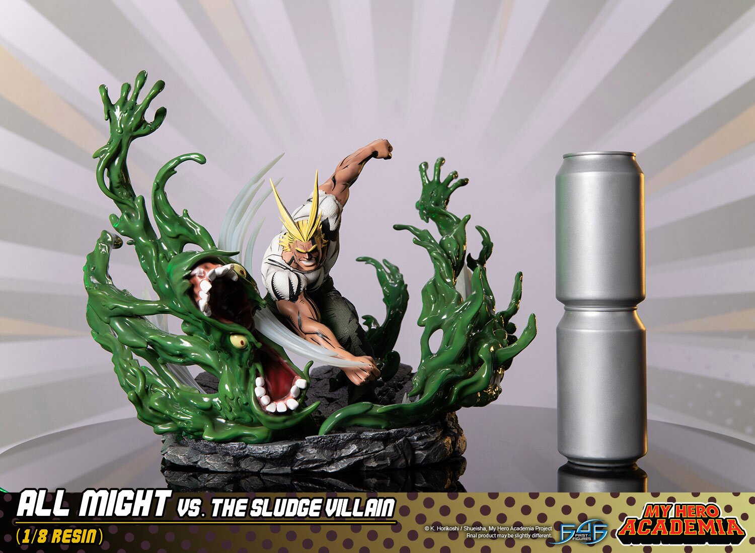 My Hero Academia All Might Vs. The Sludge Villain Statue - Tokyo Otaku ...