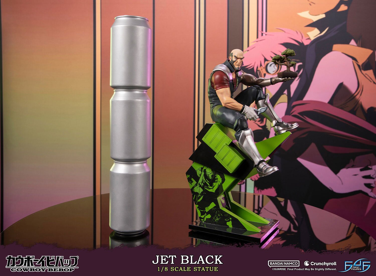 Cowboy Bebop Jet Black 1/8 Scale Statue: First 4 Figures 9% OFF - Tokyo ...