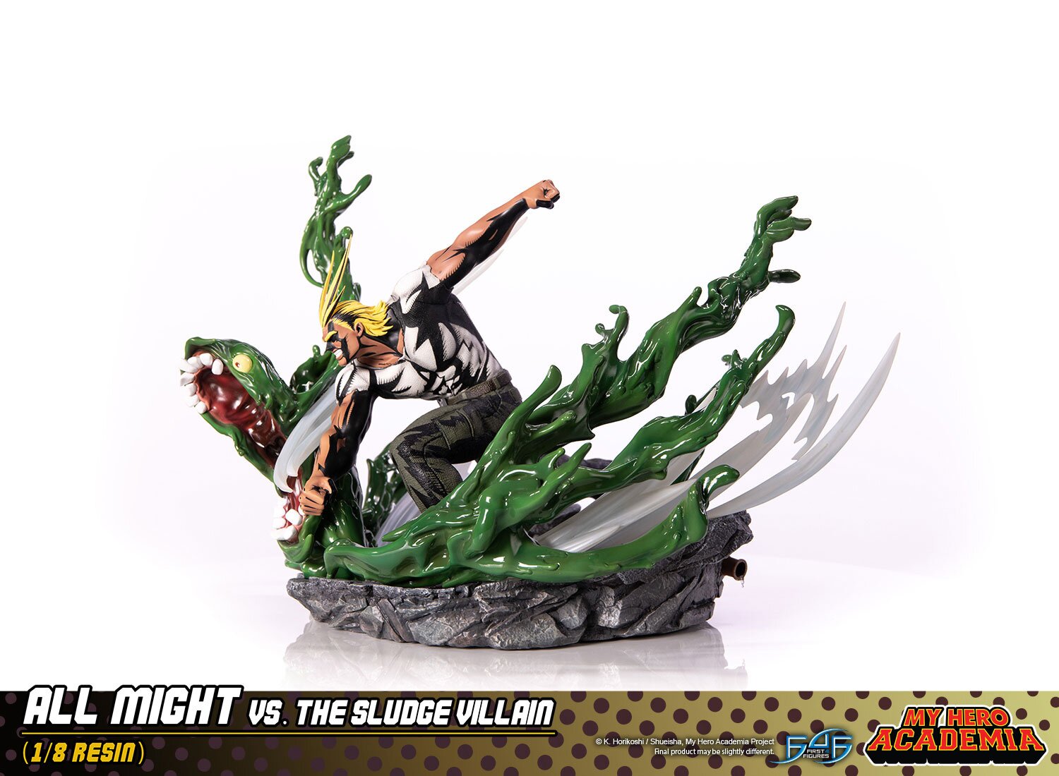 My Hero Academia All Might Vs. The Sludge Villain Statue - Tokyo Otaku ...