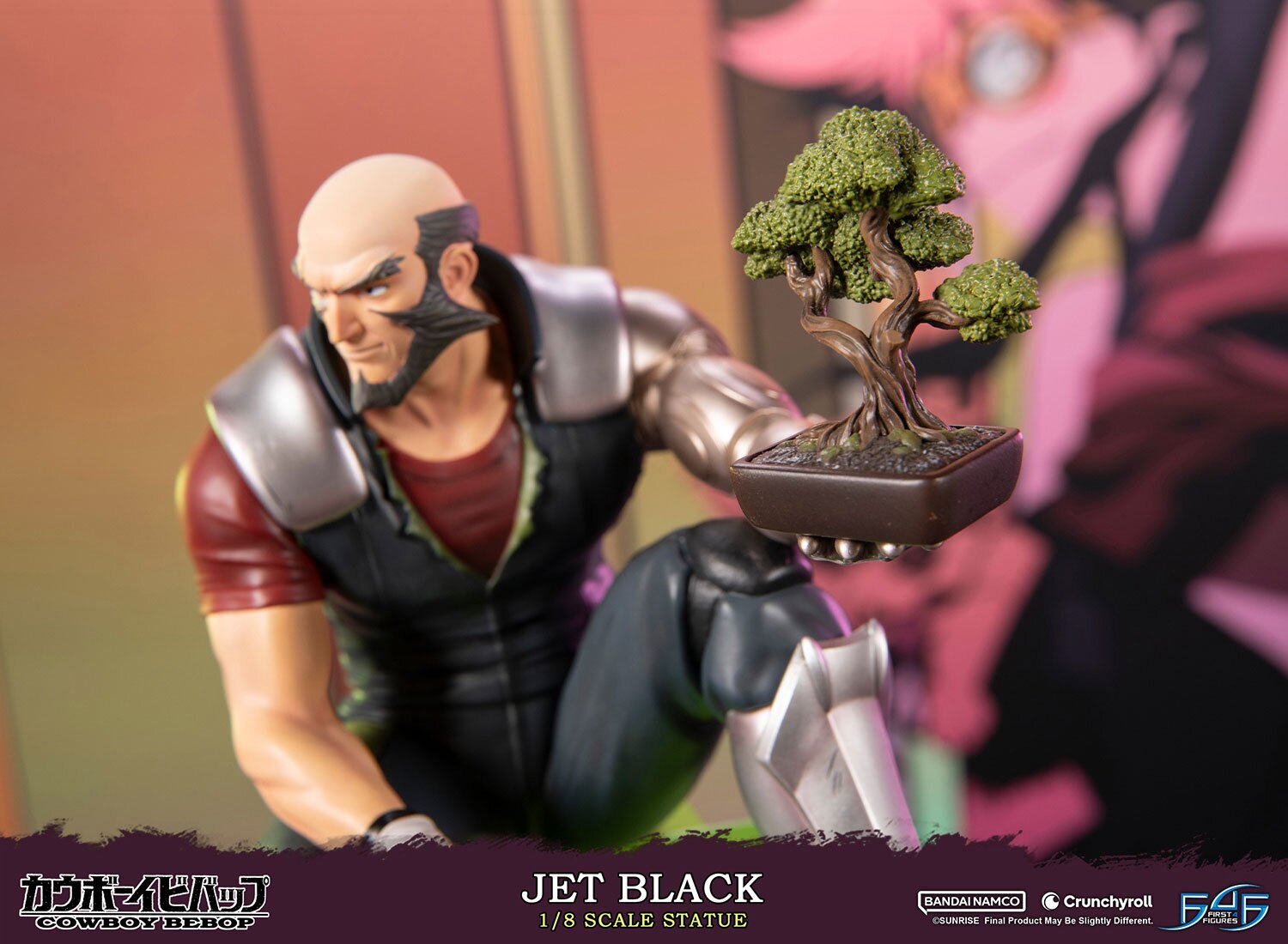 Cowboy Bebop Jet Black 1/8 Scale Statue: First 4 Figures 8% OFF - Tokyo ...
